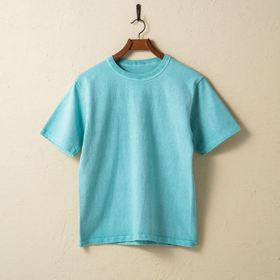 lot.37001PD HEAVY WEIGHT SHORT SLEEVE TEE PIGMENT DYE